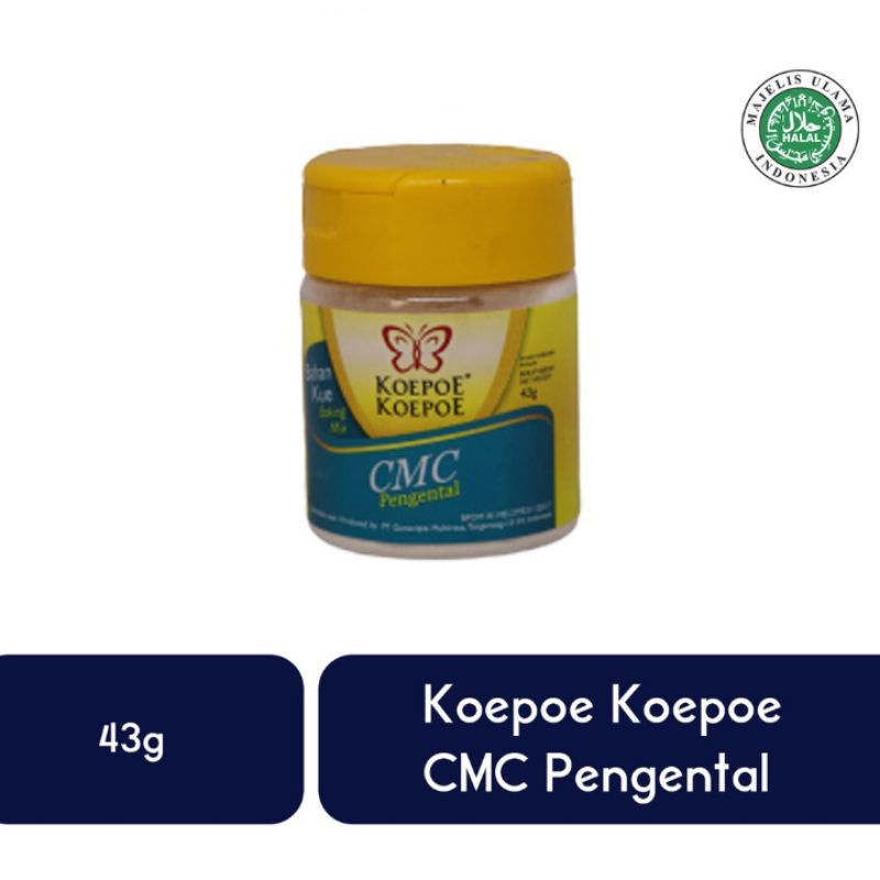 Jual CMC KOEPOE-KOEPOE PENGENTAL MAKANAN 43GR | Shopee Indonesia