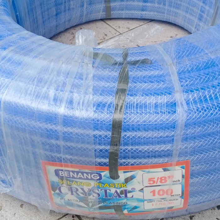 Jual Selang Benang 5/8 Crystal 100 Meter / Selang Air Serat Benang ...