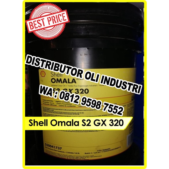 Jual Wad Shell Omala S2 Gx / G 320 ( 5 Liter - Ready Stock ) | Shopee ...