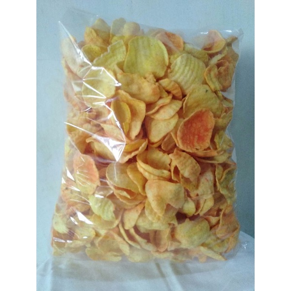 Jual kerupuk puyur kuning Matang Balado Jeruk 1kg | Shopee Indonesia