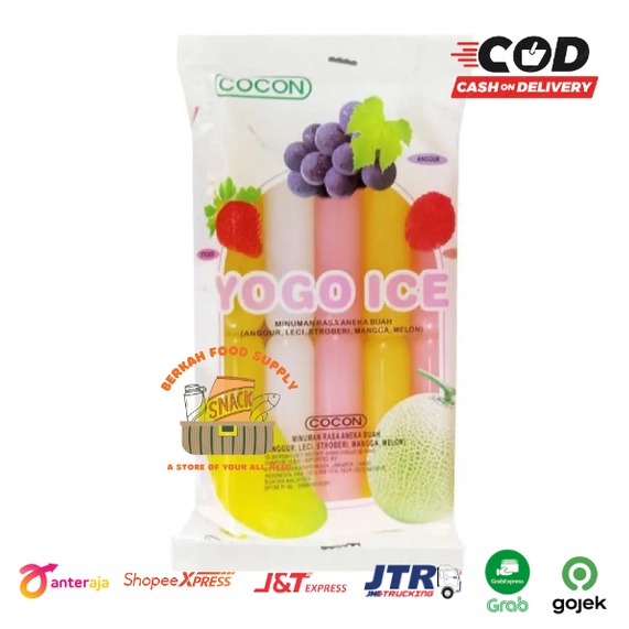Jual ( BERKAH ) COCON YOGO ICE 450 ML @ 10 PCS ICE COCON YOGO | Shopee ...