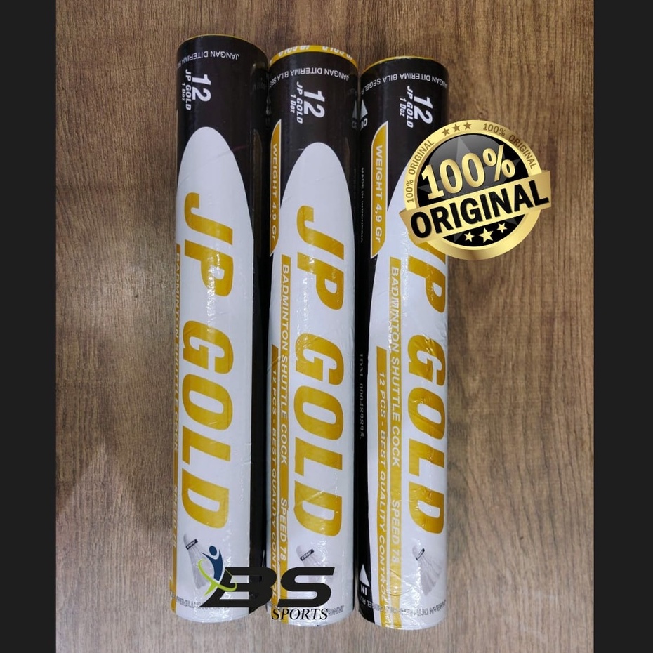Jual SHUTTLECOCK KOK KOCK COCK JP GOLD ORI ORIGINAL | Shopee Indonesia