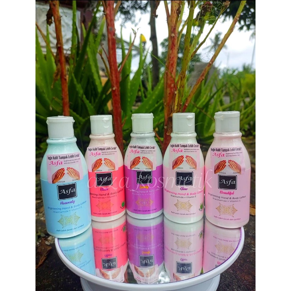 Jual ASFA Brightening Body Lotion with Niacinamide dan Vitamin E 130ml | BEAUTIFUL LOVELY ...