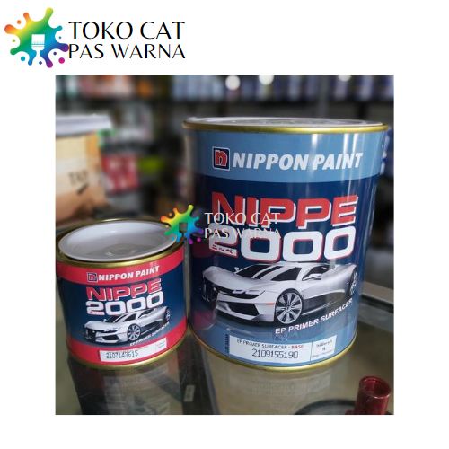 Jual Cat Dasar Besi NIPPON PAINT NIPPE 2000 EPOXY + Hardener 1 Liter | Shopee Indonesia