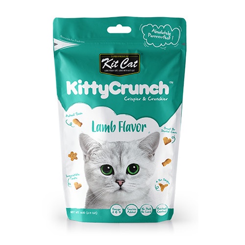 Jual Kit Cat Kitty Crunch 60 gr Lamb Flavor - Snack Kucing | Shopee ...