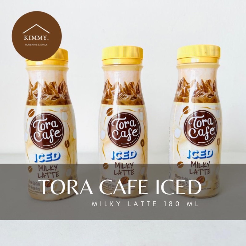 Jual TORACAFE ICED MILKY LATTE BOTOL 180 ML / TORA CAFE ICED CAPPUCCINO ...