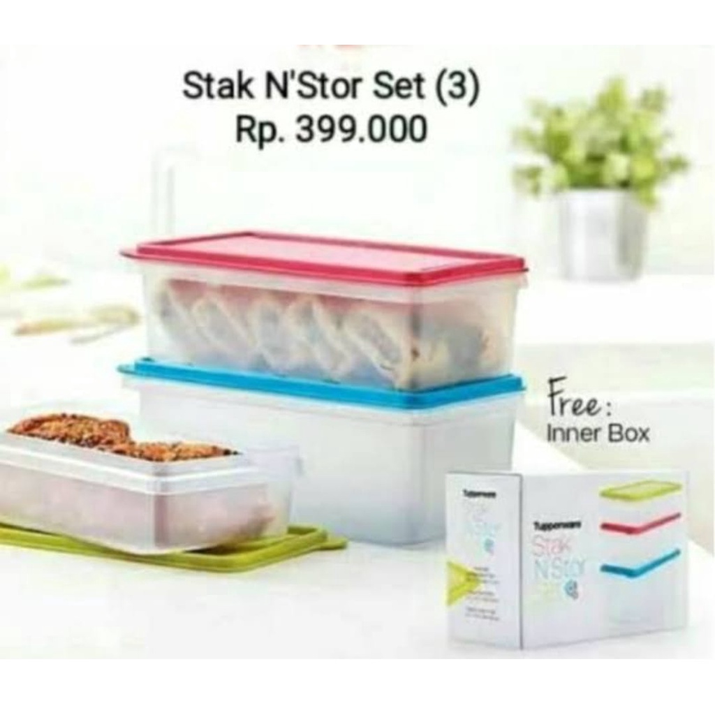 Jual PROMO Stak N Stor Tupperware 1 PCS (ECER) | Shopee Indonesia