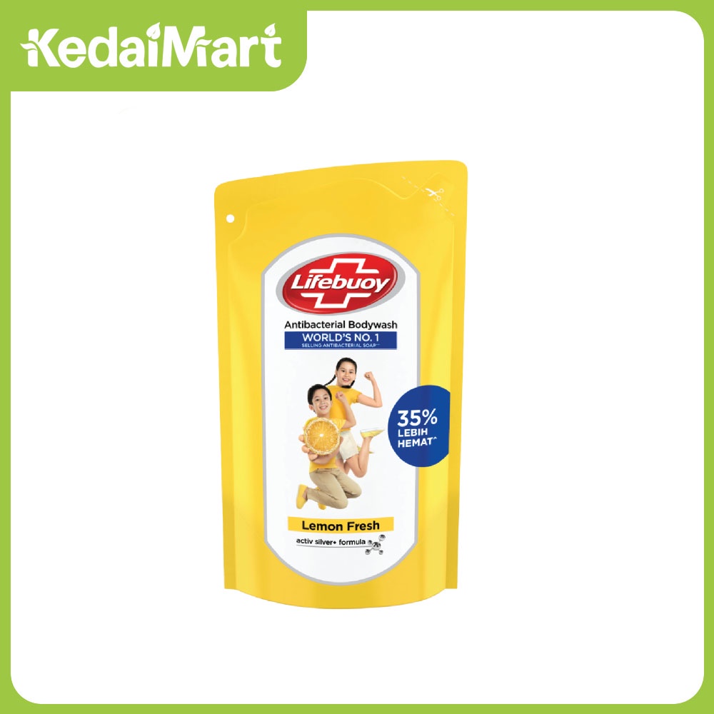 Jual Lifebuoy Body Wash Lemon Fresh Pouch 900 ml | Shopee Indonesia