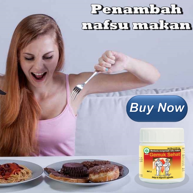 Jual GEMUK SEHAT BPOM 100 pill Menambah Nafsu Makan Suplemen Kesehatan ...