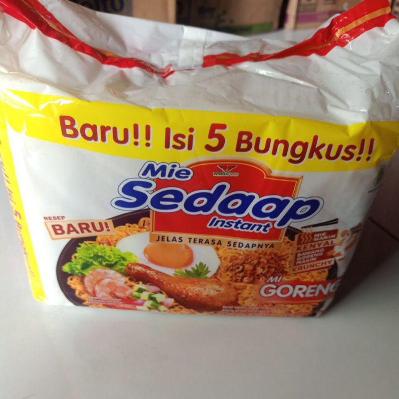 Jual mie sedap goreng 1 pack isi 5 bungkus | Shopee Indonesia