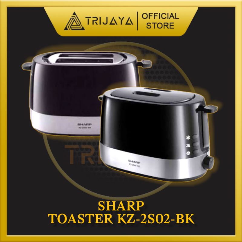 Jual SHARP TOASTER KZ-2S02-BK / Pop Up KZ 2S02 BK toaster Pemanggang ...