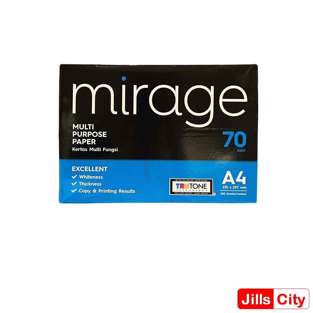 Jual Mirage Kertas Hvs A4 70 gsm | Shopee Indonesia