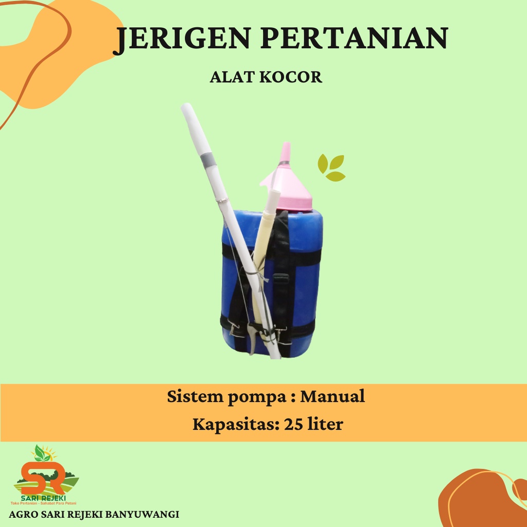 Jual ALAT KOCOR PERTANIAN JERIGEN KEMPU 25LITER | Shopee Indonesia