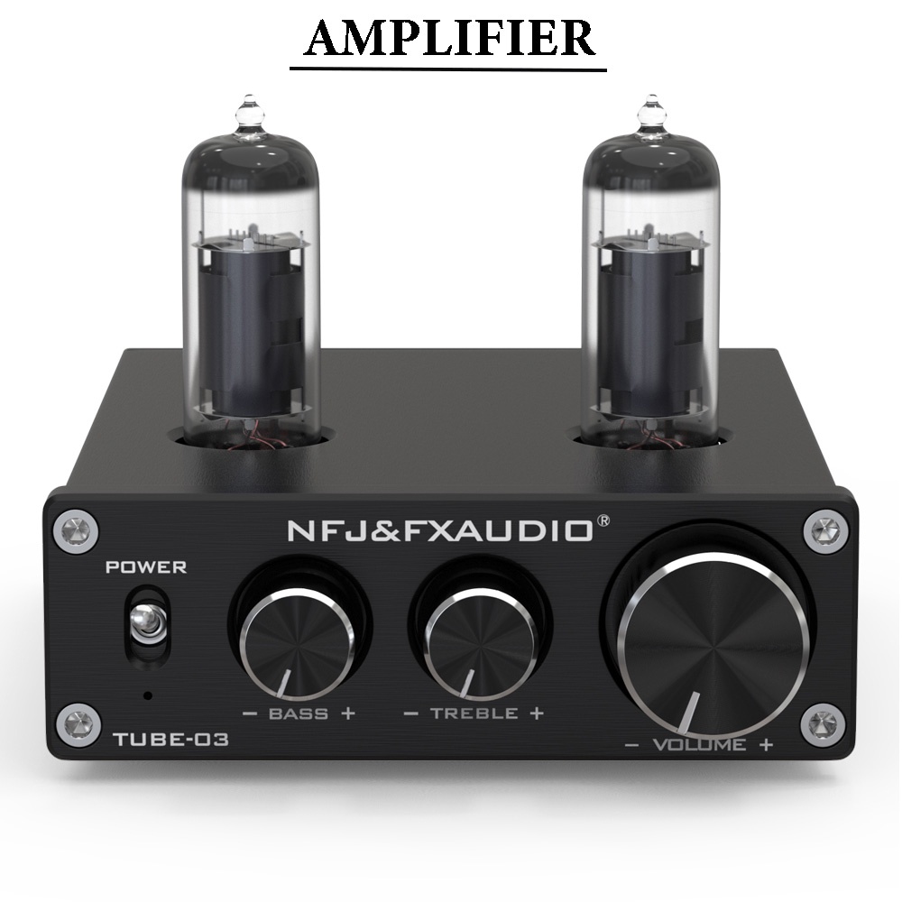 Jual Audio Amplifier Super Bass NFJ & Fx-Audio Vacuum Tube Speaker Pre ...
