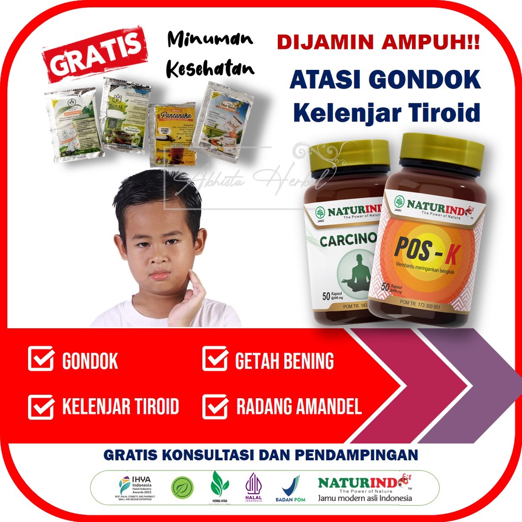 Jual Obat Gondok Gondokan Obat Kelenjar Tiroid Obat Limpoma Benjolan ...