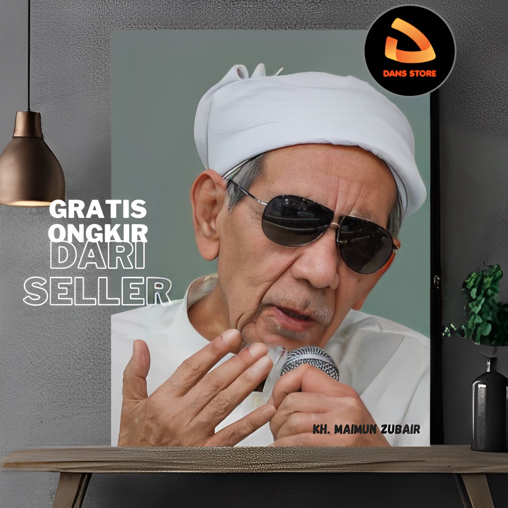 Jual Poster Mbah Moen Foto KH Maimun Zubair Poster Habib Poster Kyai ...
