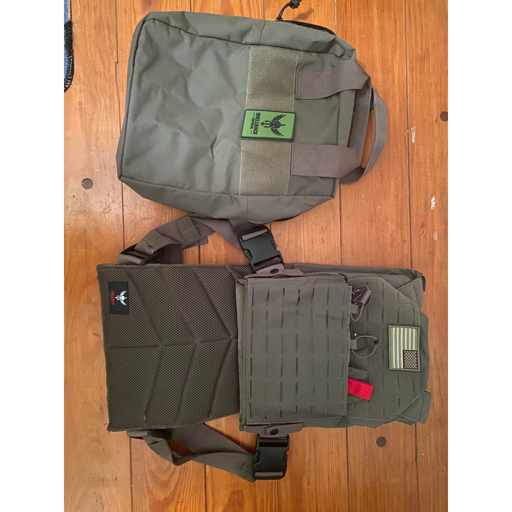Jual Shellback Active shooter kit Plate carrier Rompi Tactical Ranger ...