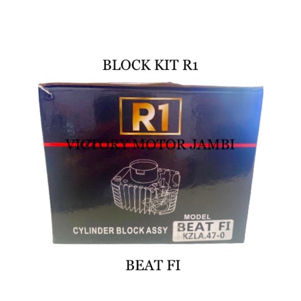Jual BLOK BLOCK KOMPLIT CYLINDER ASSY BEAT FI R1 | Shopee Indonesia