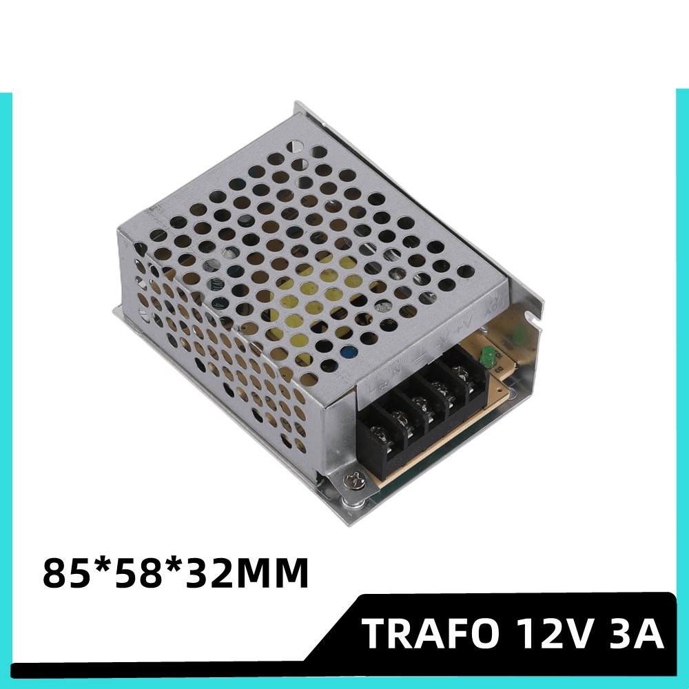 Jual Power Supply Adaptor Switching Trafo LED Strip 12V 3A 12 Volt 3 Ampere ,12V 5A 12 Volt 5 ...