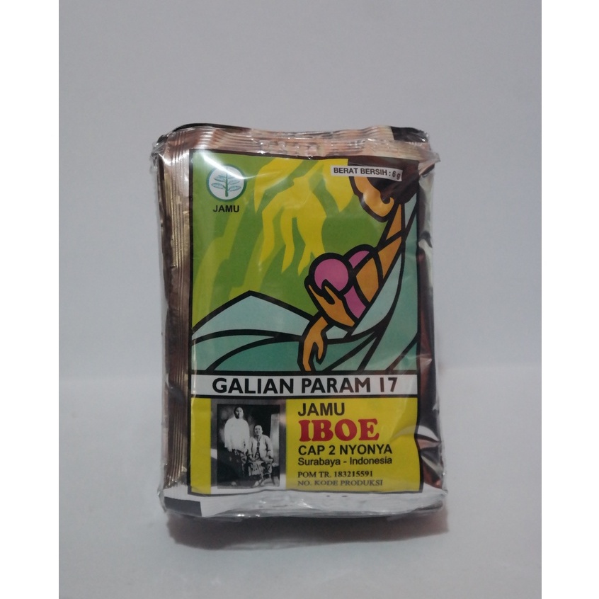 Jual IBOE - JAMU GALIAN PAREM / GALIAN PARAM (ISI 10 SACHET) | Shopee ...