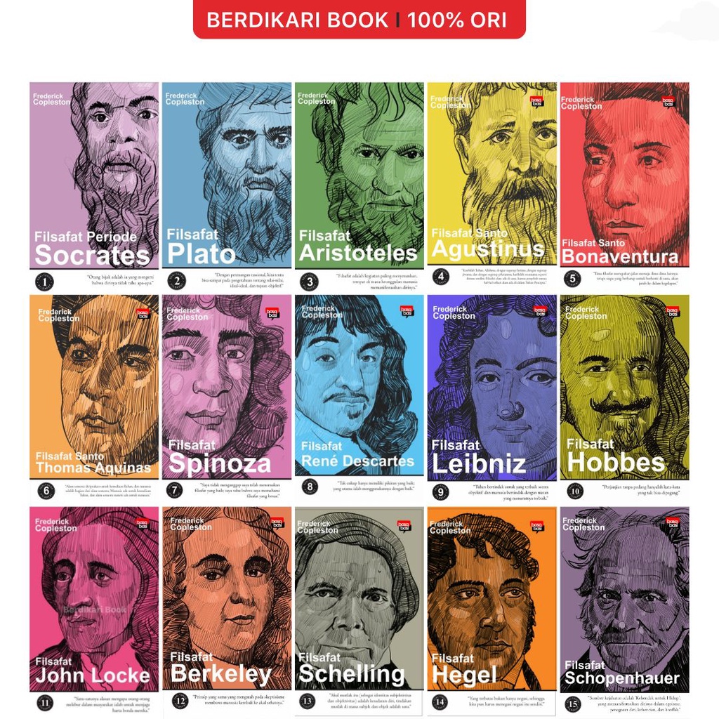 Jual Berdikari - Paket Tokoh Filsafat - Basa Basi | Shopee Indonesia