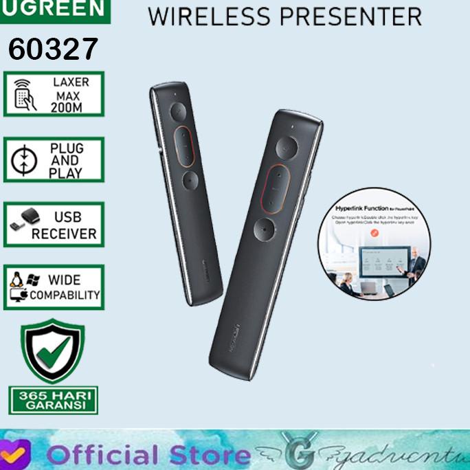 Jual UGREEN Wireless Pointer Laser Merah Remote Presentasi Laptop ...