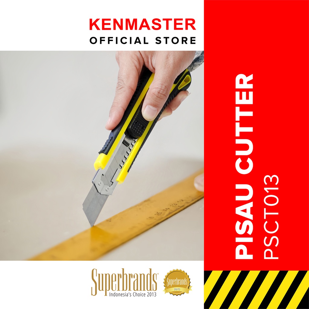 Jual Kenmaster Pisau Cutter + Grip - PSCT013 | Shopee Indonesia