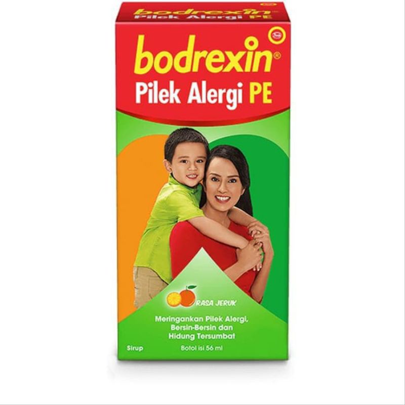Jual BODREXIN PILEK ALERGI PE RASA JERUK 56ML / OBAT PILEK ANAK ...
