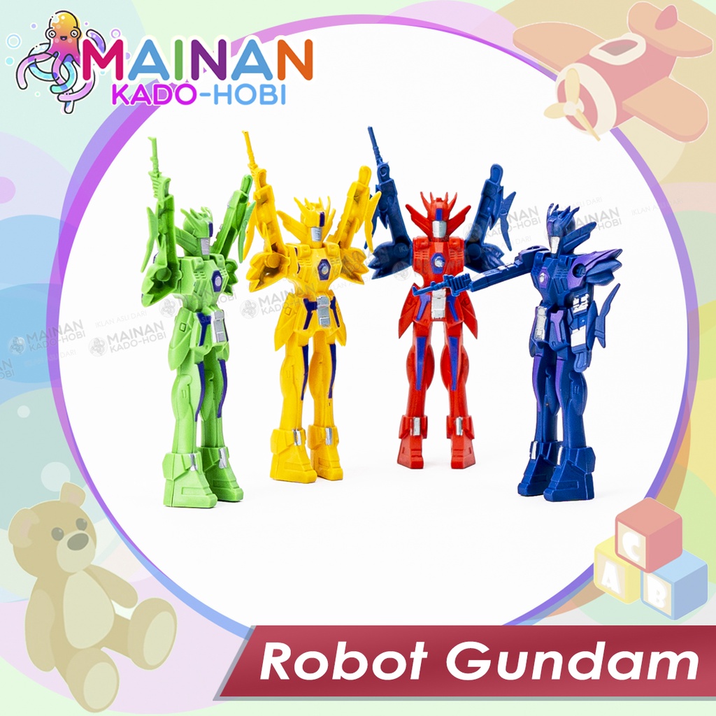 Jual MAINAN ANAK TRADISIONAL MINI MINIATUR BONEKA ROBOT GUNDAM | Shopee ...