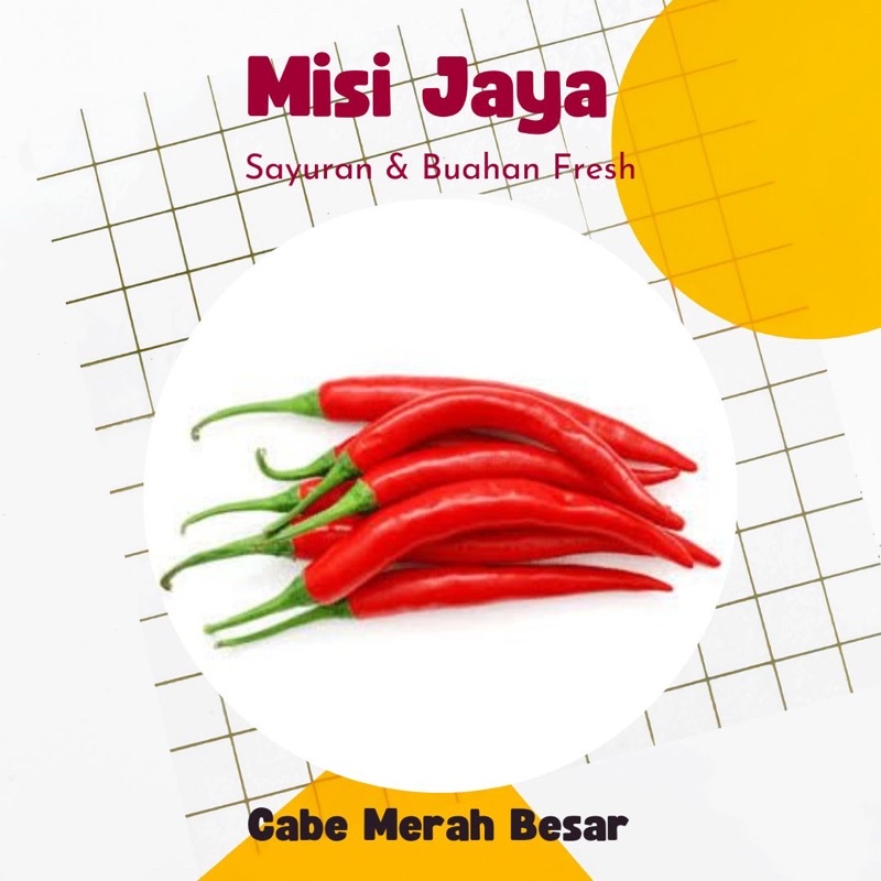 Jual CABE MERAH BESAR TW 500g | Shopee Indonesia