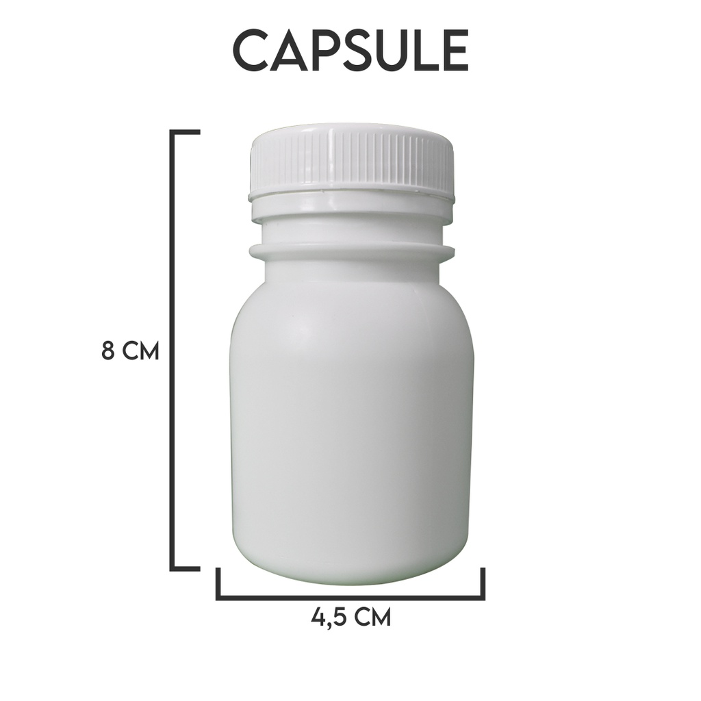 Jual Botol Capsul 50Ml Bulat Isi 30 Segel Dove | Shopee Indonesia