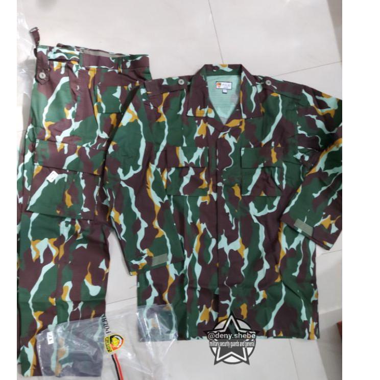 Jual [Z-7U ♫♪] SERAGAM PDL LORENG PELOPOR ATAU BRIMOB original-pasti dikirim | Shopee Indonesia