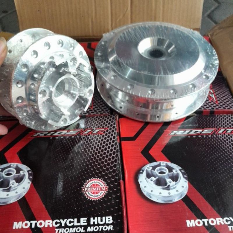 Jual Tromol Set Depan Belakang Crome Beat Vario scoopy RIDE IT | Shopee ...