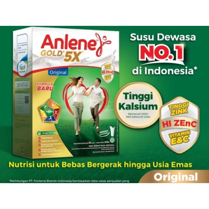 Jual Anlene gold 5X Original 600gr | Shopee Indonesia