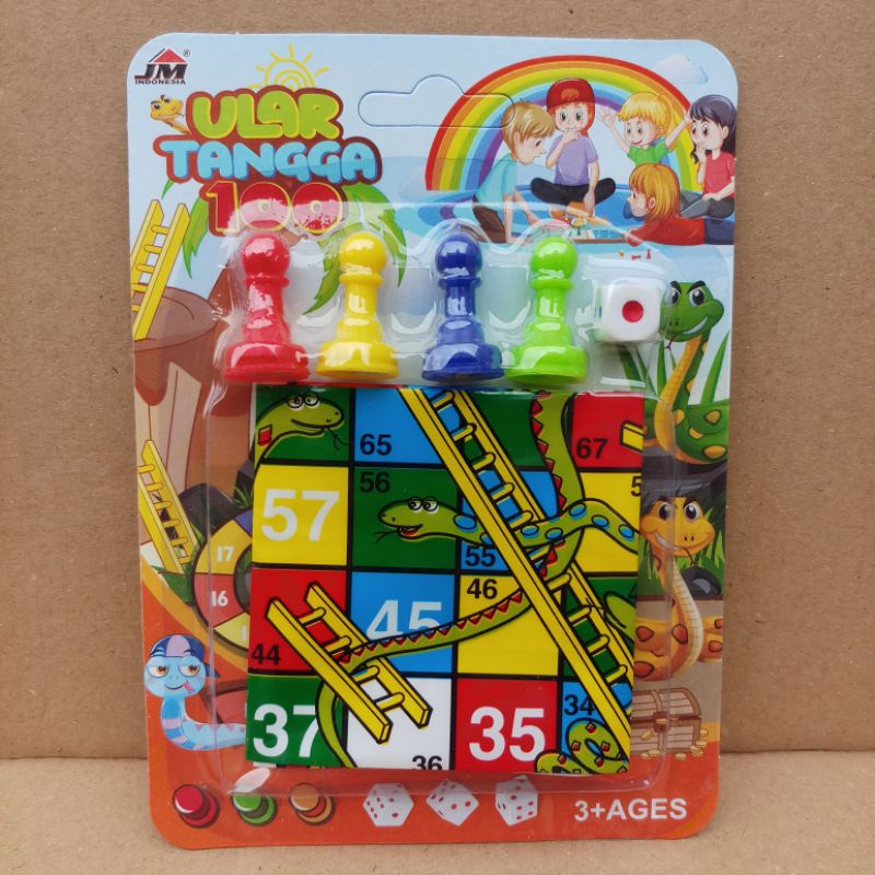 Jual mainan ular tangga 100 JM 1pc | Shopee Indonesia