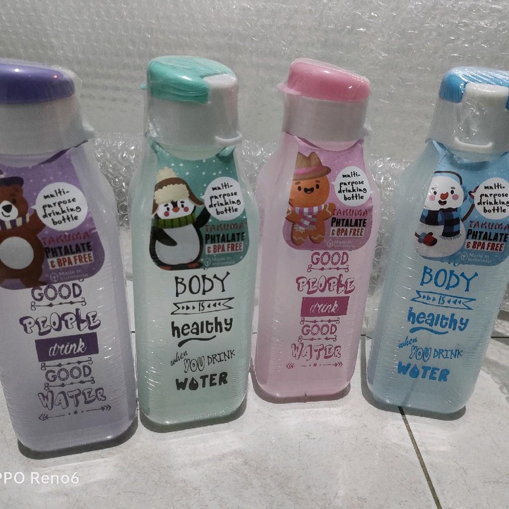 Jual BOTOL MINUM 500 ML FOOD GRADE (GARANSI PECAH GANTI BARU) | Shopee ...