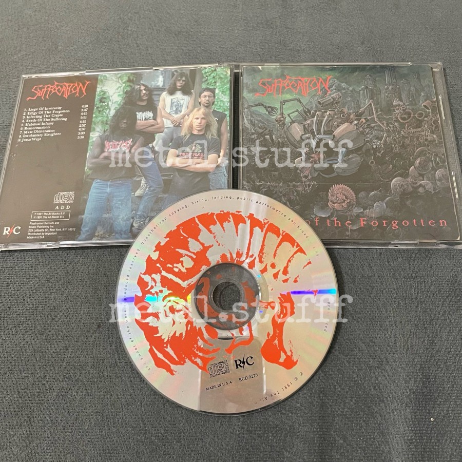 Jual CD Suffocation - Effigy Of The Forgotten | Shopee Indonesia