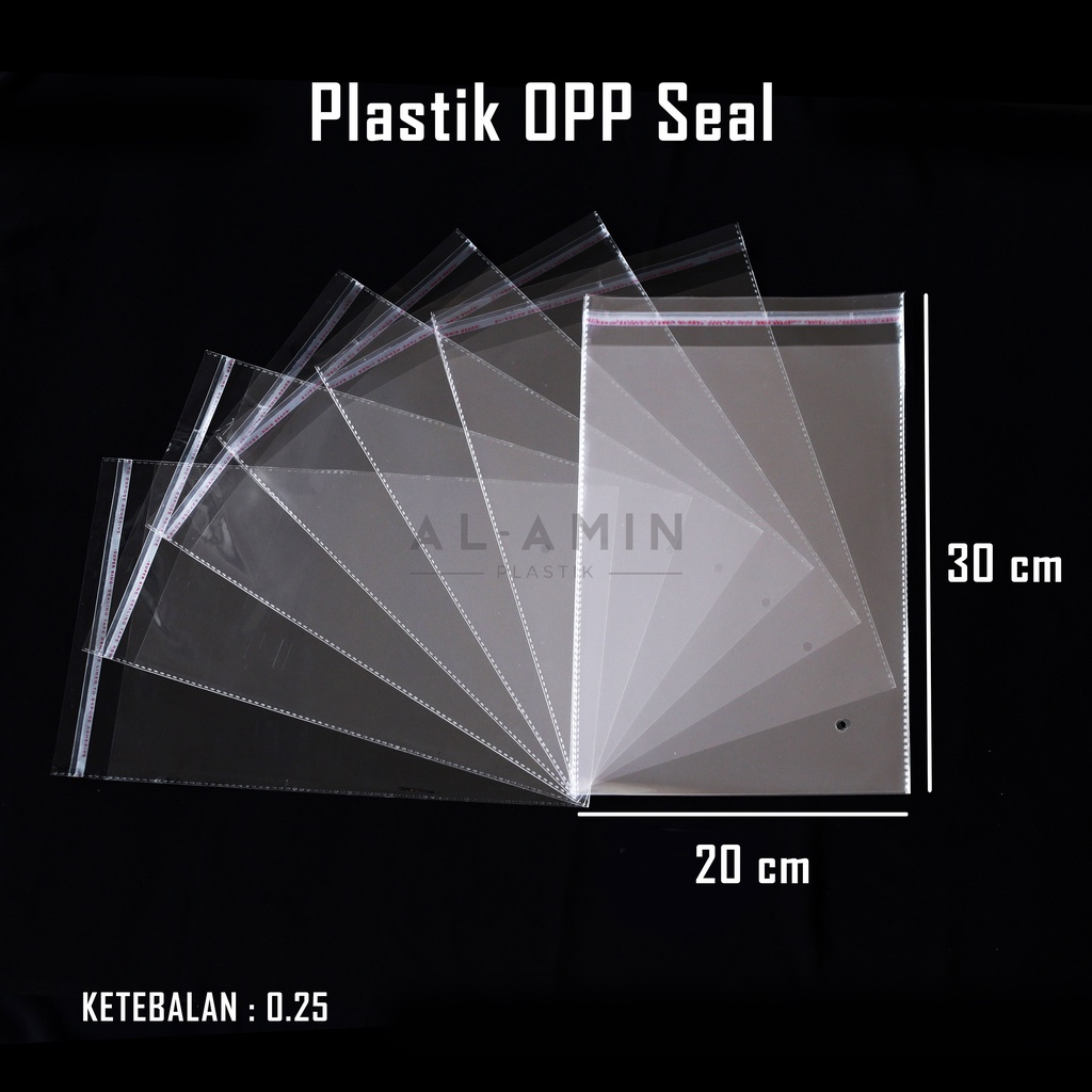 Jual Plastik OPP Seal Packing / Plastik OPP Hijab / Plastik Baju ...