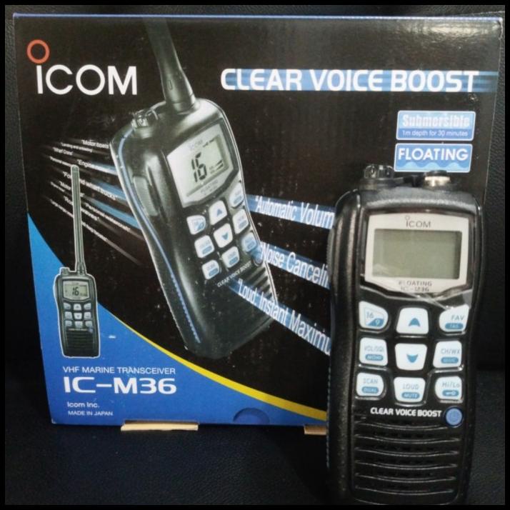 Jual Promo Ht Icom Ic-M36 Marine Vhf Original | Shopee Indonesia