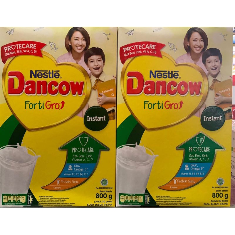 Jual DANCOW FORTIGROW INSTAN 780G | Shopee Indonesia