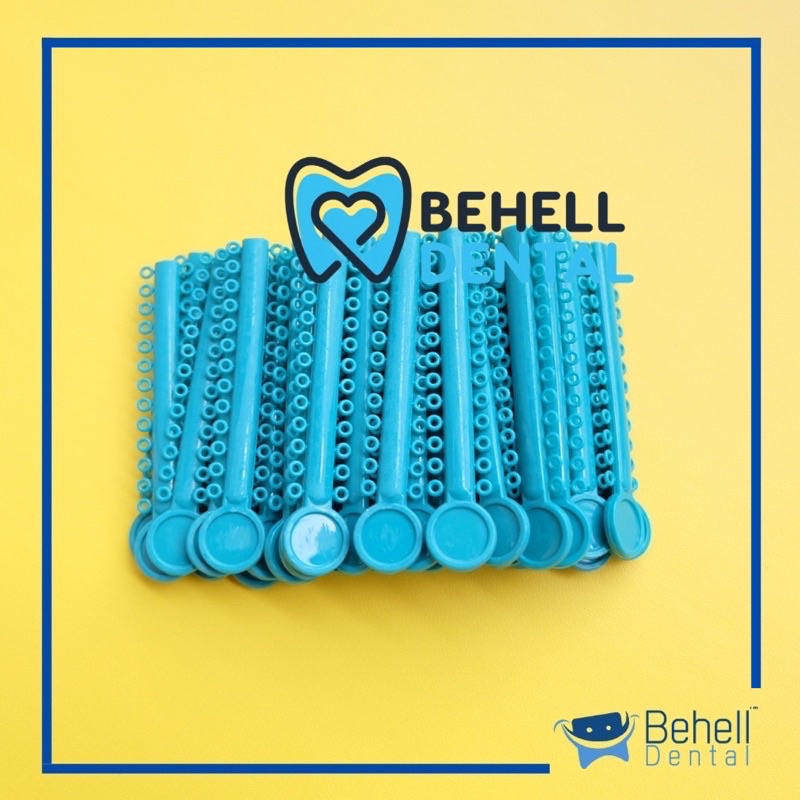 Jual 5Pics Karet Behel Gigi Motif Power O Ring Bulat PREMIUM TEBAL ...