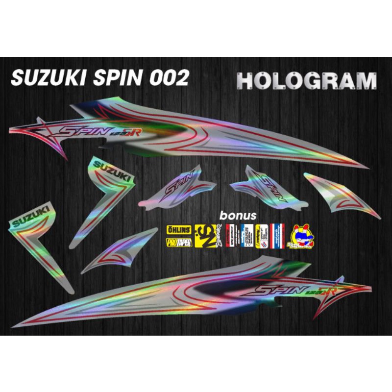 Jual STIKER HOLOGRAM SUZUKI SPIN 002 | Shopee Indonesia