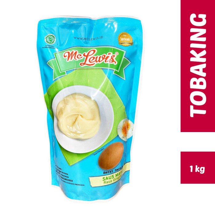 Jual Mc Lewis Mayonaise Original 1 kg Saos Mayones Mclewis Mayonais ...