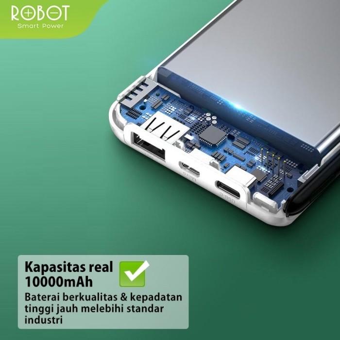 Jual Vivan Robot PowerBank RT180 10000mAh DUAL INPUT 10000 mAh Power ...