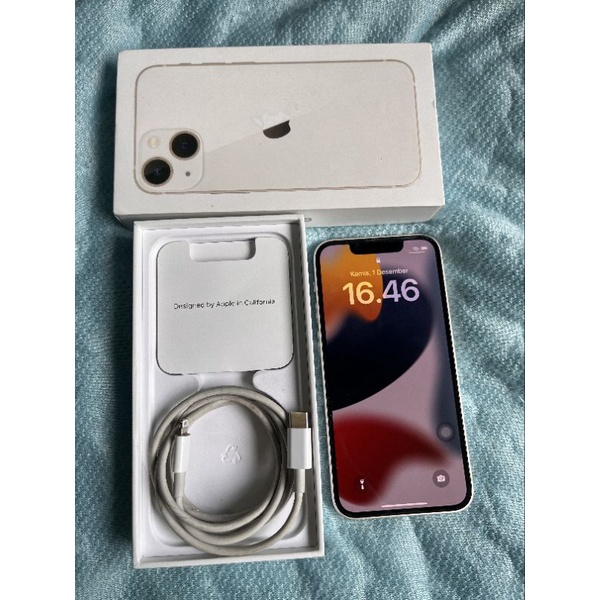 Jual iPhone 13 Mini 128GB White iBox SINYAL AMAN PERMANEN MULUS NO ...