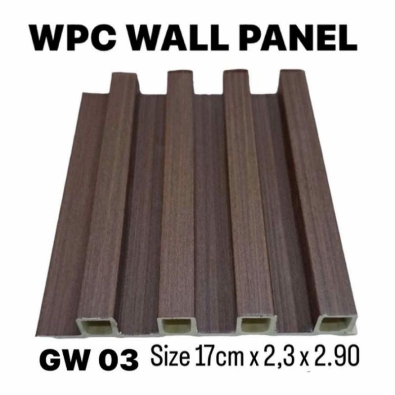 Jual WPC WALL PANEL | PARTISI DINDING | KISI KISI | Shopee Indonesia