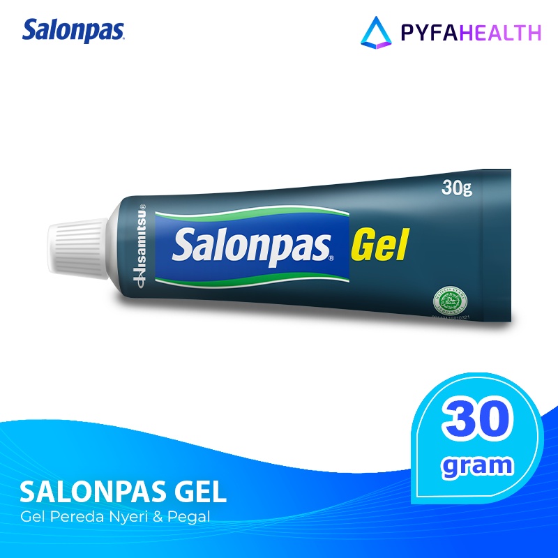 Jual Salonpas Gel Cairan Pereda Nyeri & Pegal - 30gr | Shopee Indonesia
