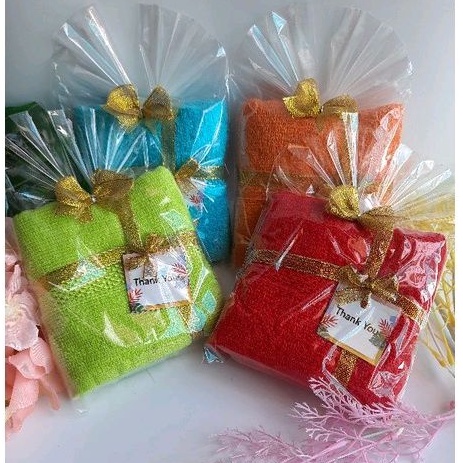 Jual Souvenir handuk 30 x 70 cm model lipat/souvenir pernikahan ...