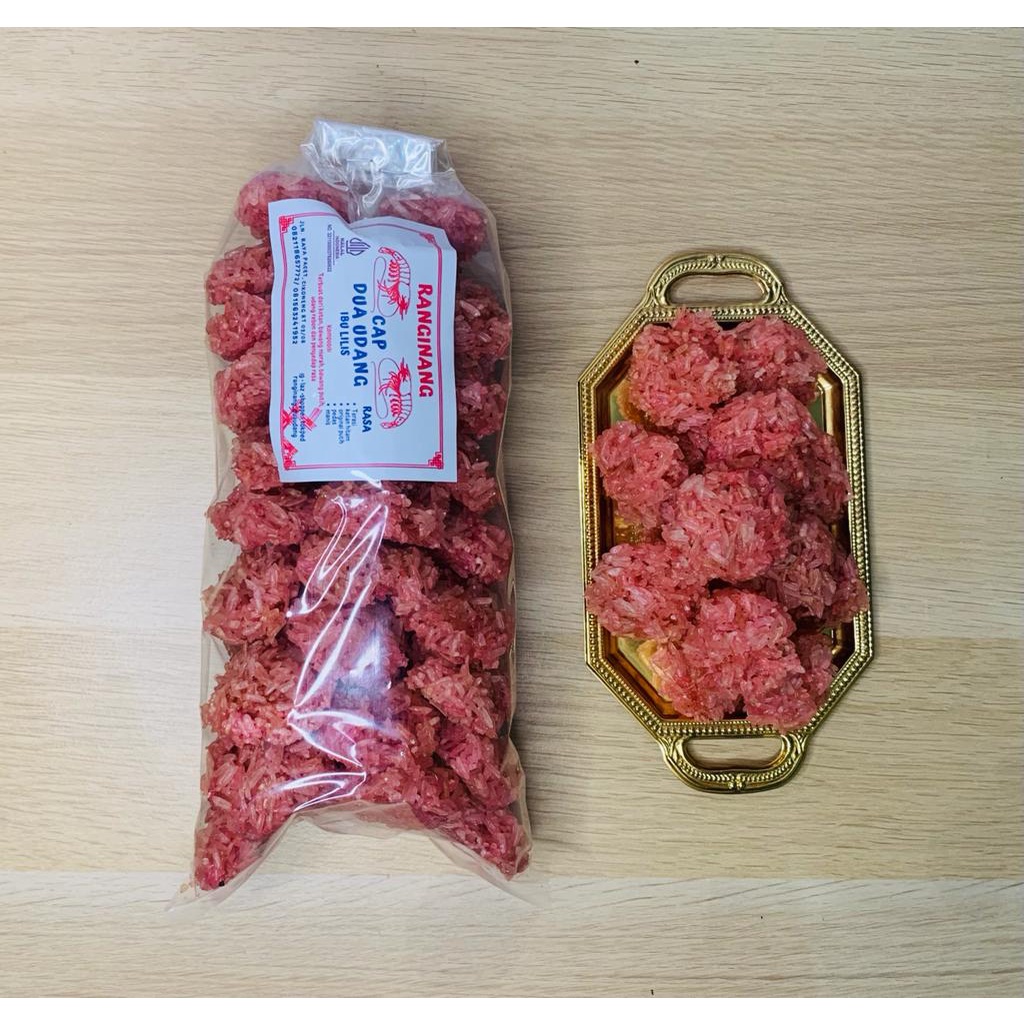 Jual Ranginang/Rengginang/Rangginang Mentah Ketan Asli Cap Dua Udang ...