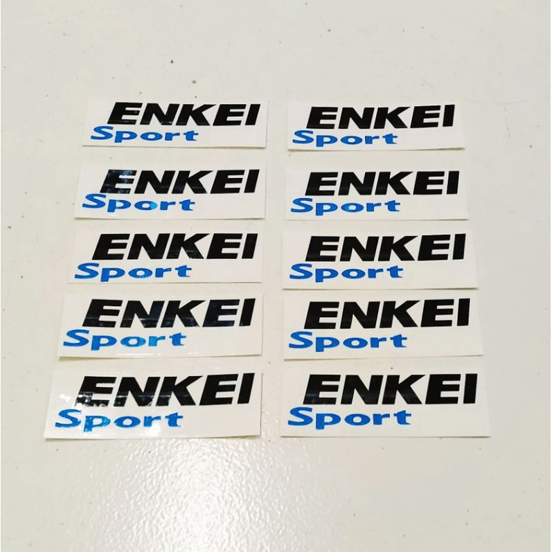 Jual stiker sticker velg enkei es tarmac | Shopee Indonesia